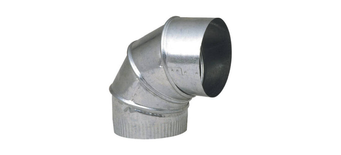 Imperial Manufacturing GV0295-C 6 in. 28 Gauge Adjustable Furnace Elbow ...