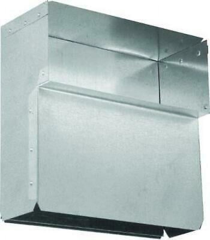 Imperial Manufacturing GV1157-C Galvanized Baseboard Wall Stack 10 Inch ...