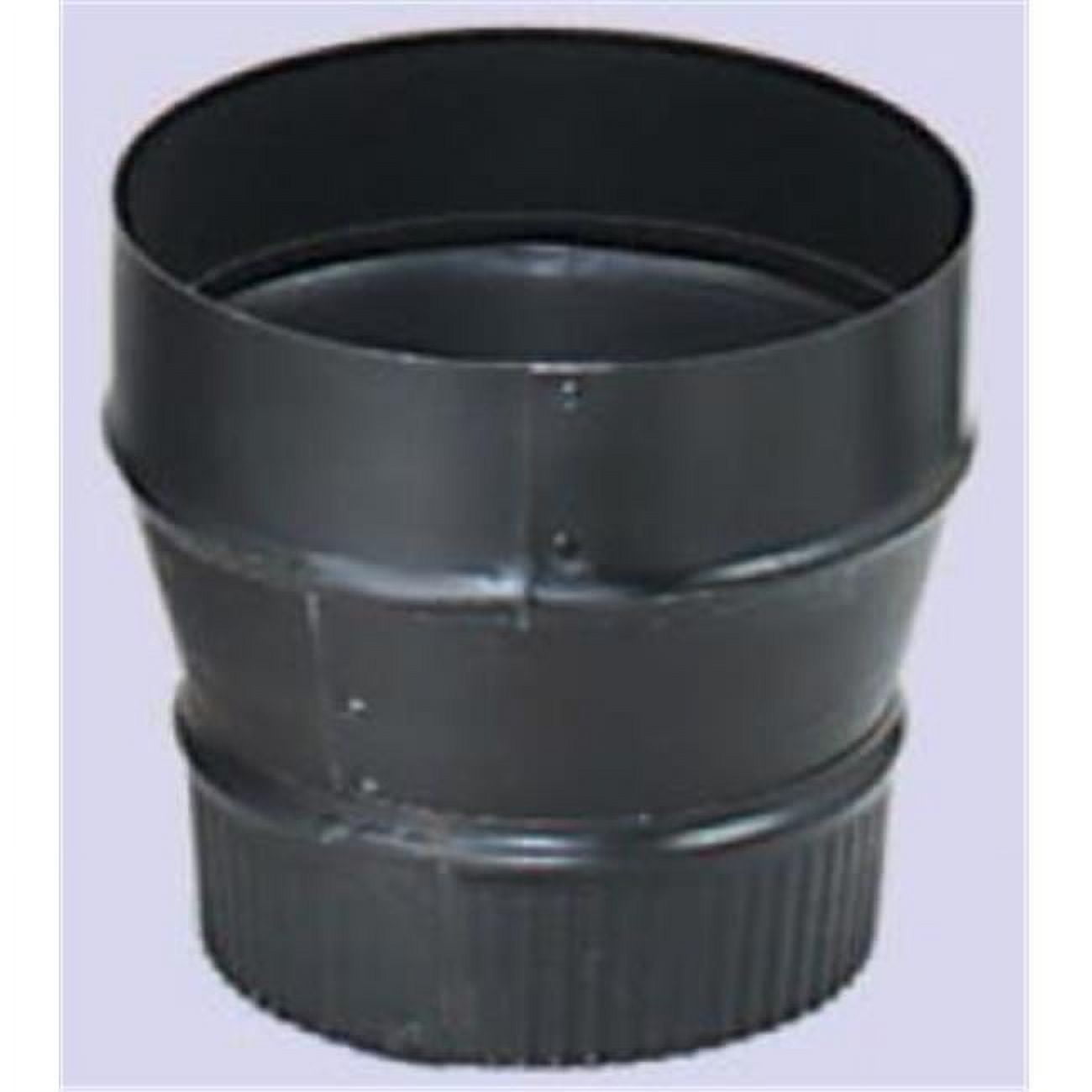 Imperial Manufacturing Group BM0077 24-ga Snap-Lock Black Stovepipe 6 ...
