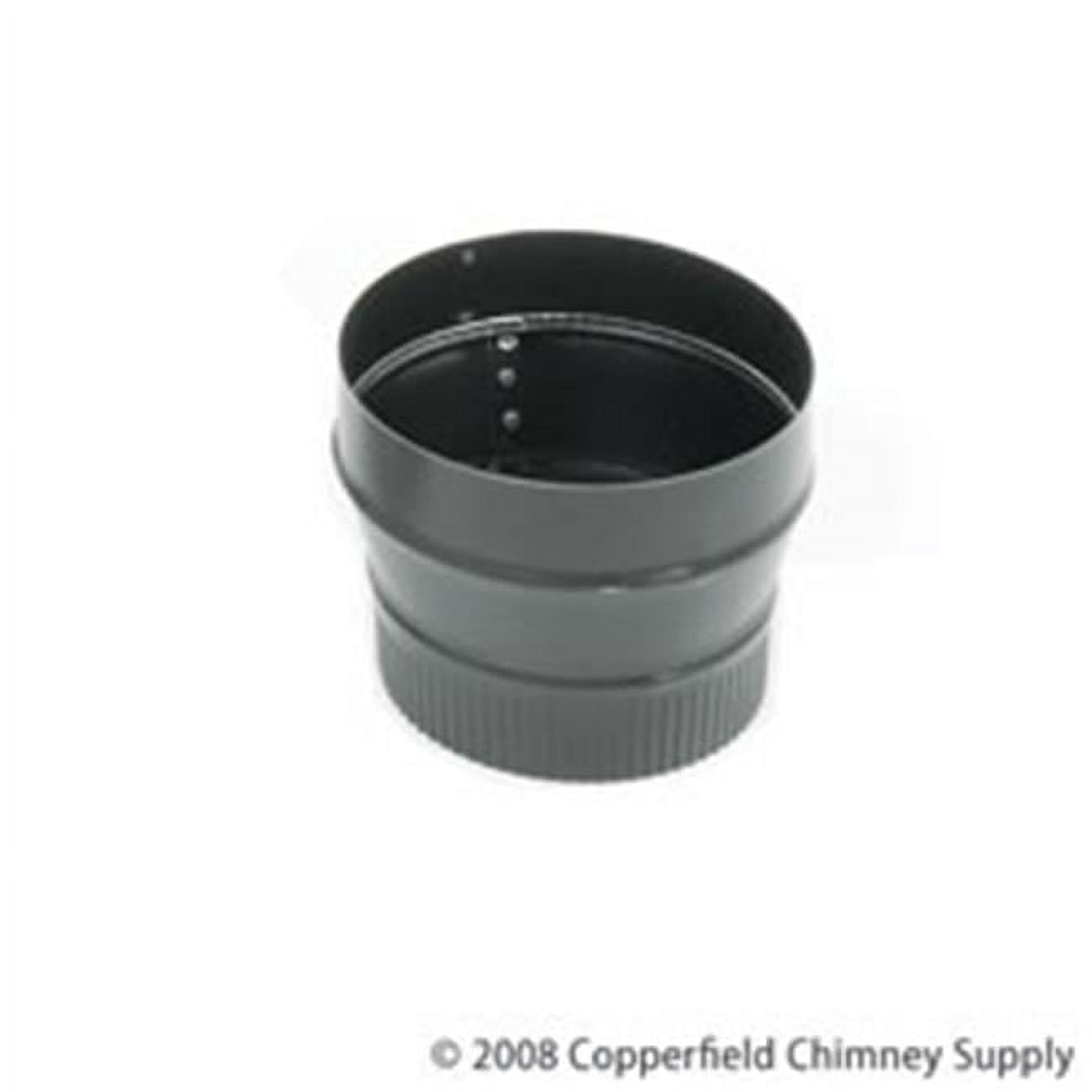 Imperial Manufacturing Group BM0077 24-ga Snap-Lock Black Stovepipe 6 ...