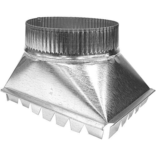 Imperial Manufacturing Side Take Off Adjustable 6 " Dia. Galvanized 90 ...