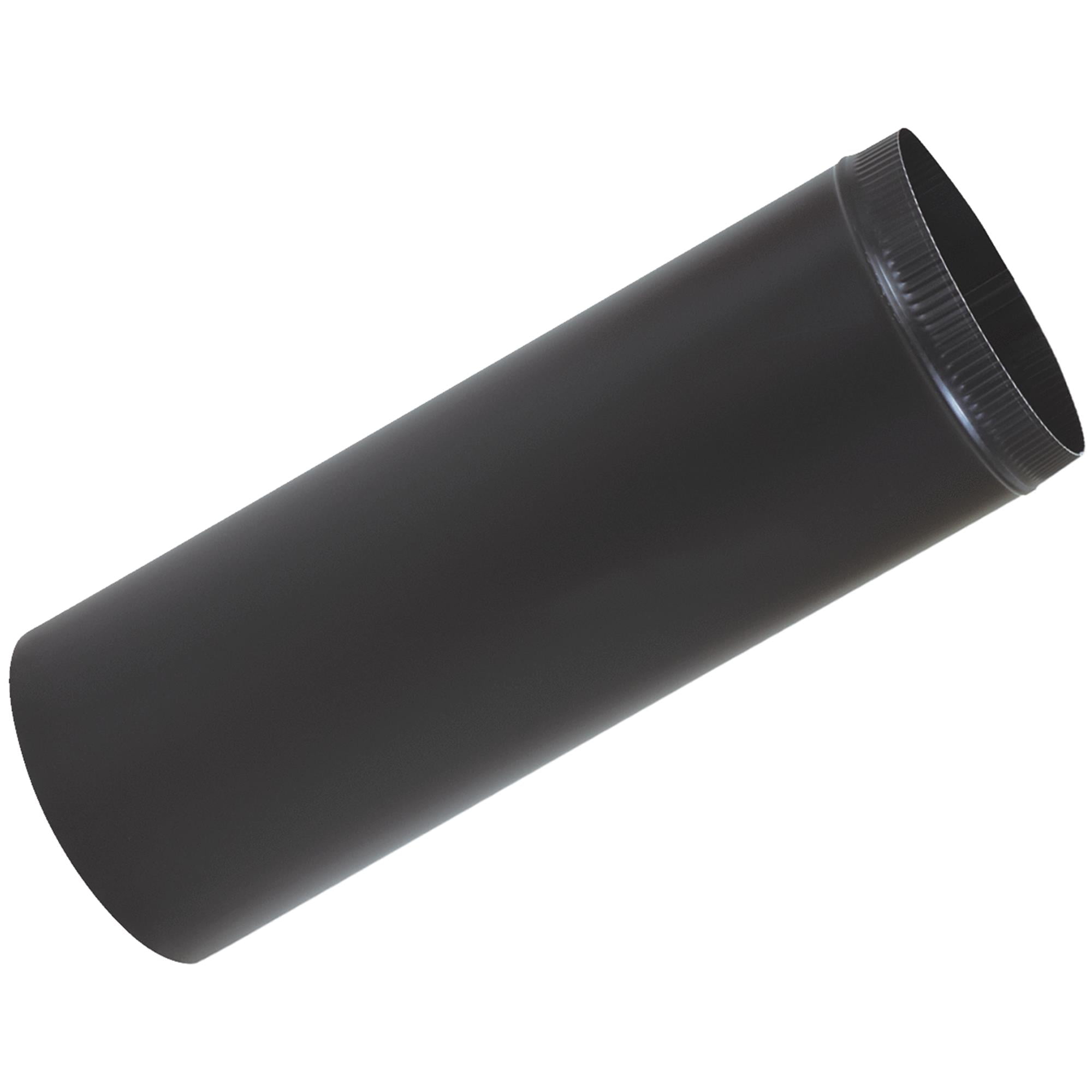 Imperial Manufacturing Stove Pipe 3" Dia. X 24" Black 28 Ga - Walmart.com