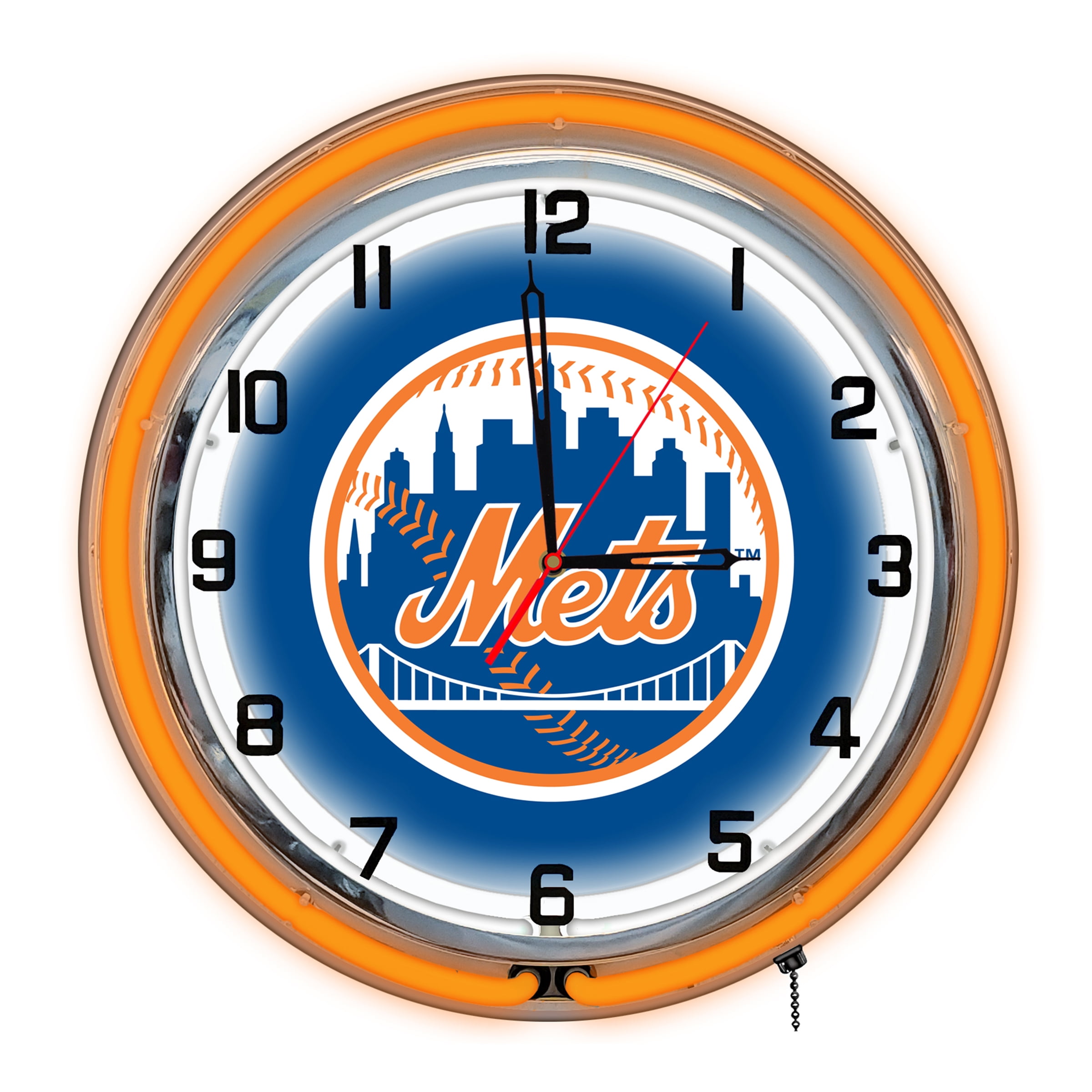 Imperial New York Mets 18'' Neon Clock - Walmart.com