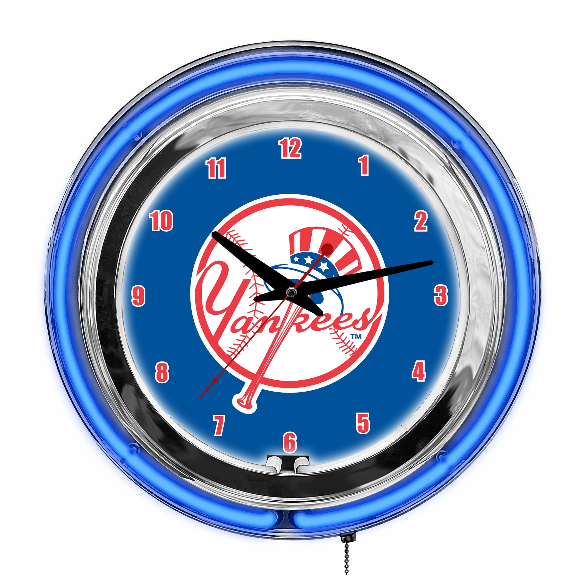 Imperial New York Yankees 14'' Neon Clock - Walmart.com