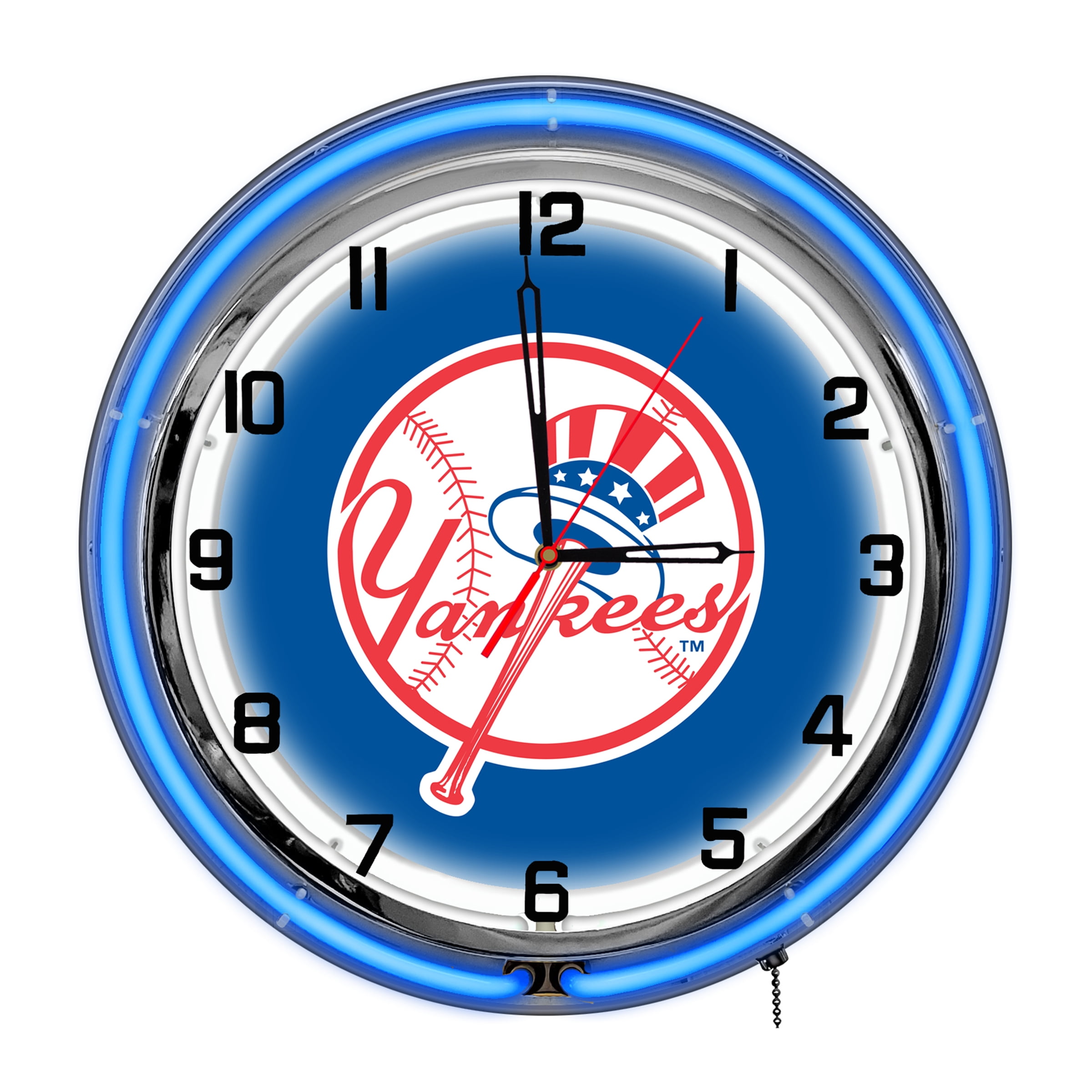 Imperial New York Yankees 18'' Neon Clock - Walmart.com