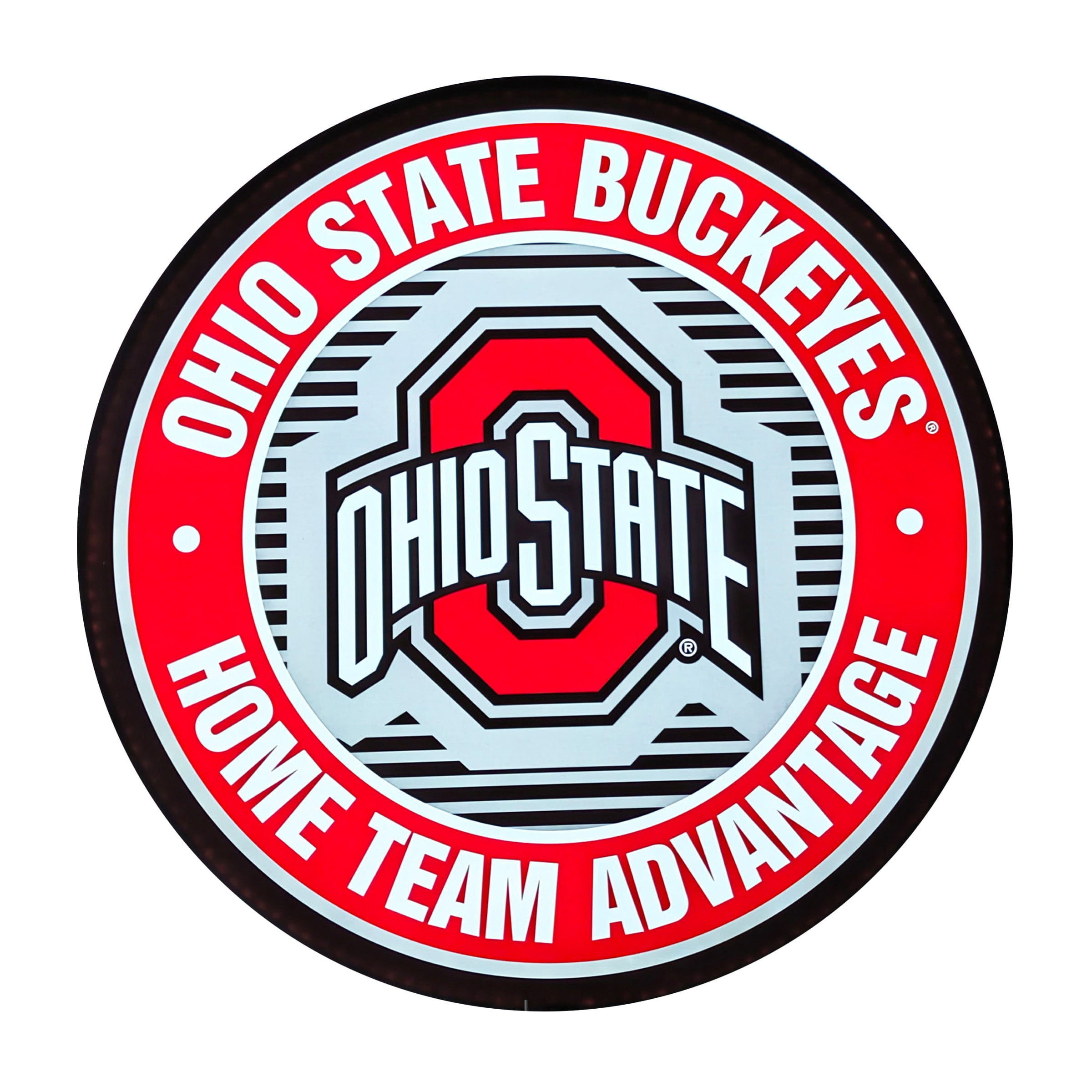 Imperial Ohio State Buckeyes Home Team Advantage LED Lighted Sign ...
