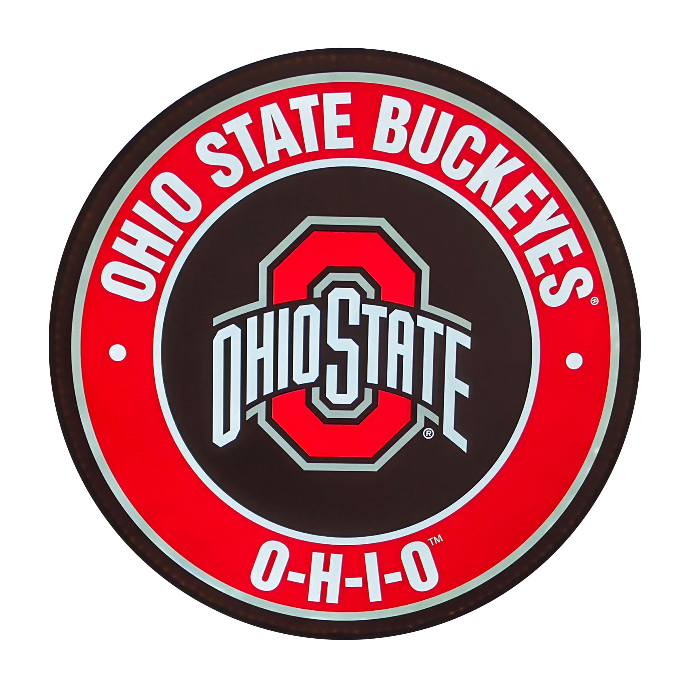 Imperial Ohio State Buckeyes O-H-I-O LED Lighted Sign - Walmart.com