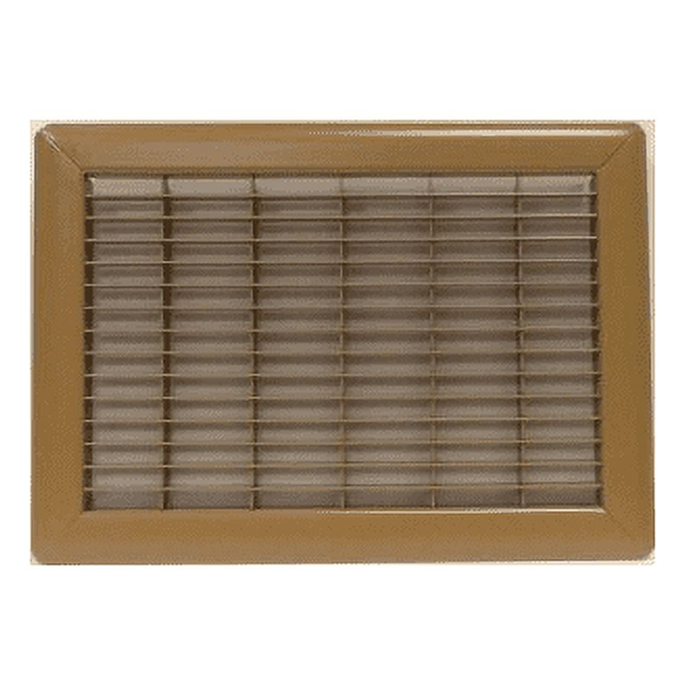 Imperial Heavy Gauge Steel Vent Grill Cover, 12 x 30-Inch, Floor Return ...