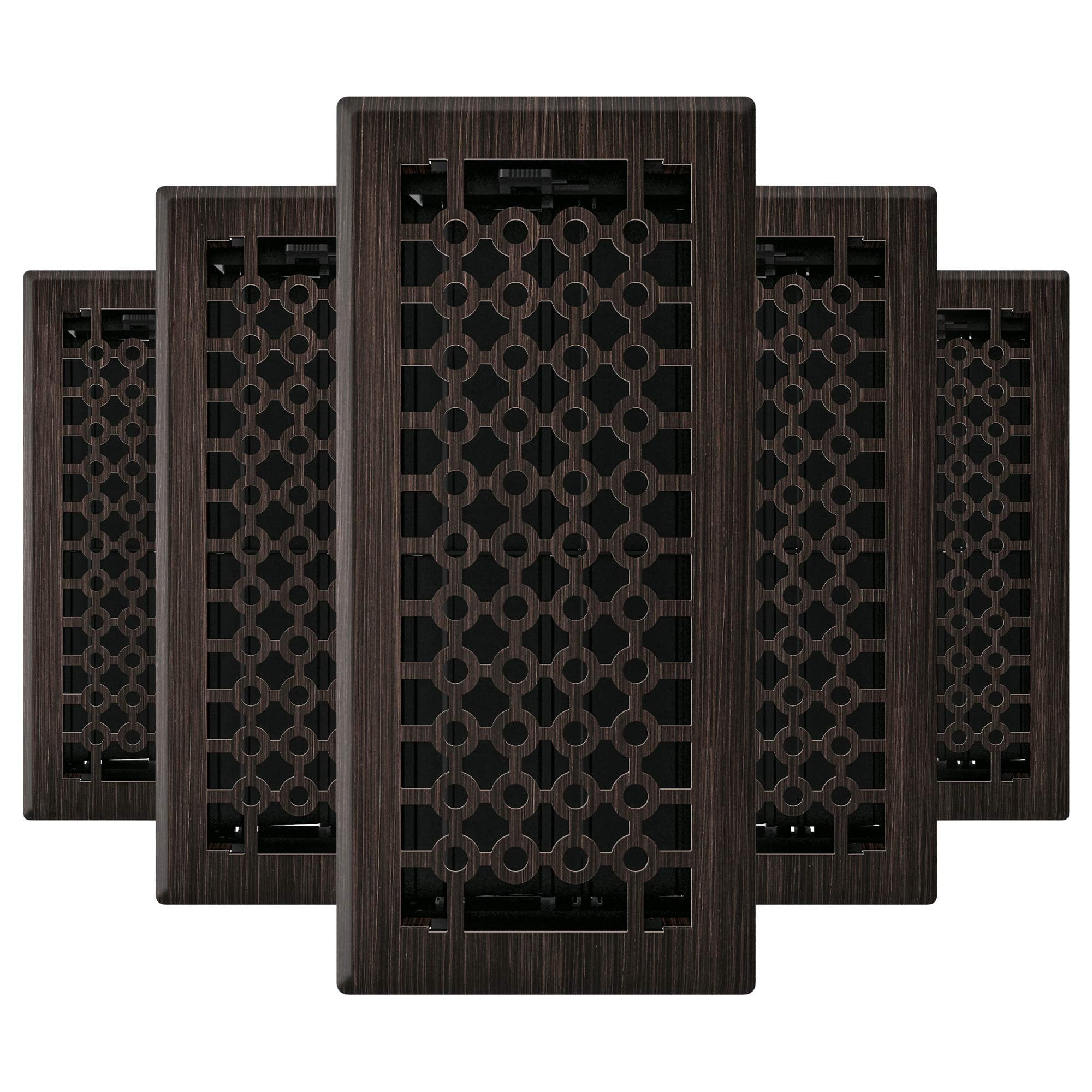 Imperial RG3413 San Francisco Decorative Floor Register, 4x10 Inch, Oil ...