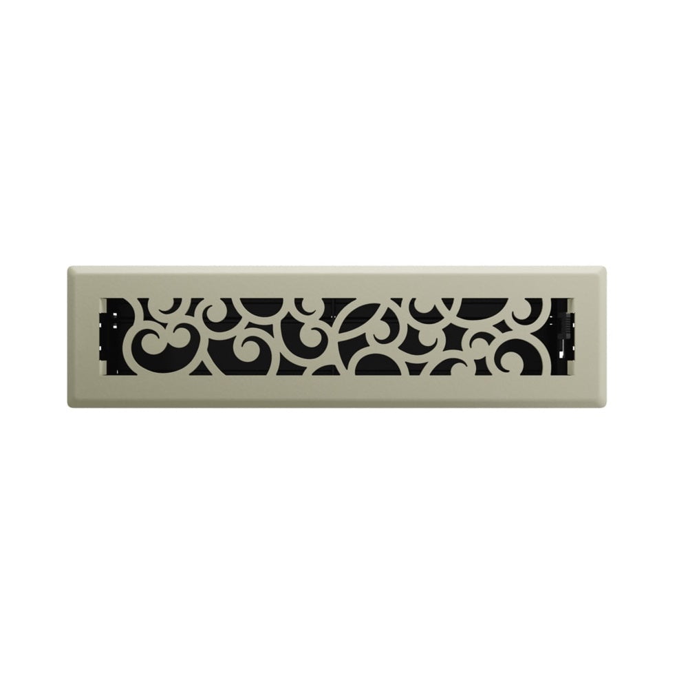 Imperial RG3452 Wonderland Style Floor Register, Satin Nickel, Each ...
