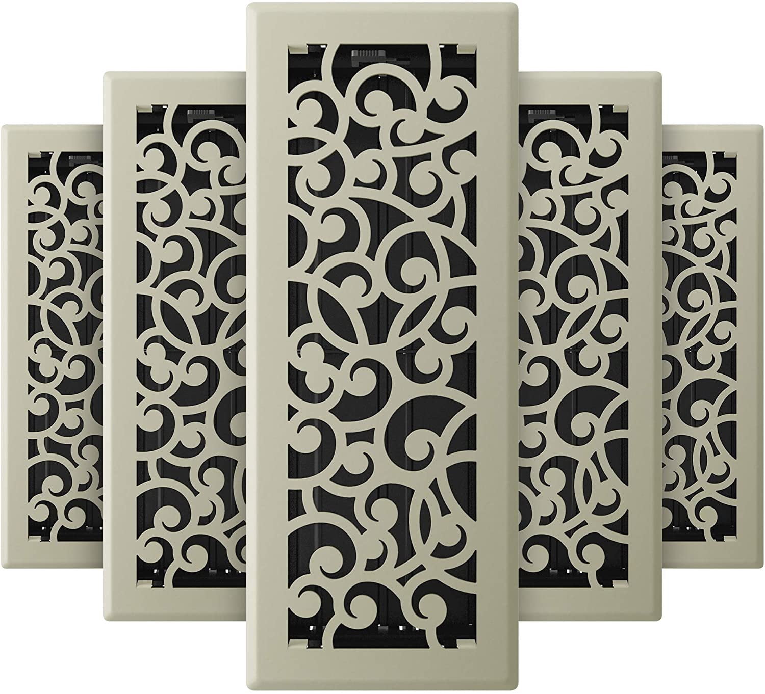 Imperial RG3455 Wonderland Decorative Floor Register, 4 x 12-Inch ...