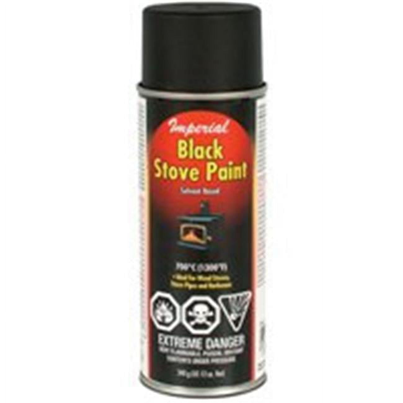 Imperial Solvent Based Black Stove Paint - Walmart.com