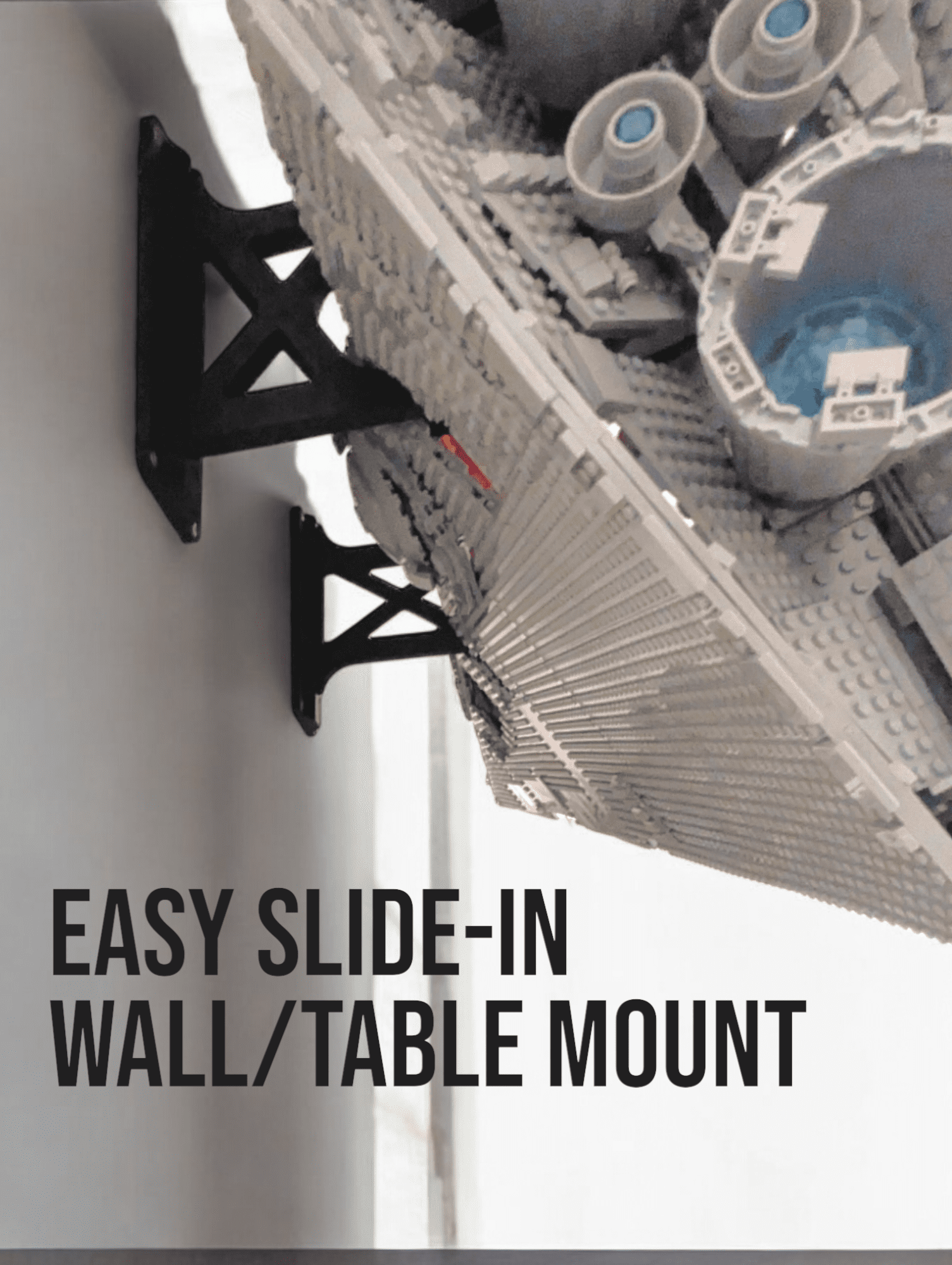Imperial Star Destroyer Star Wars Wall/Table Mount - Fits Kit 75252 ...