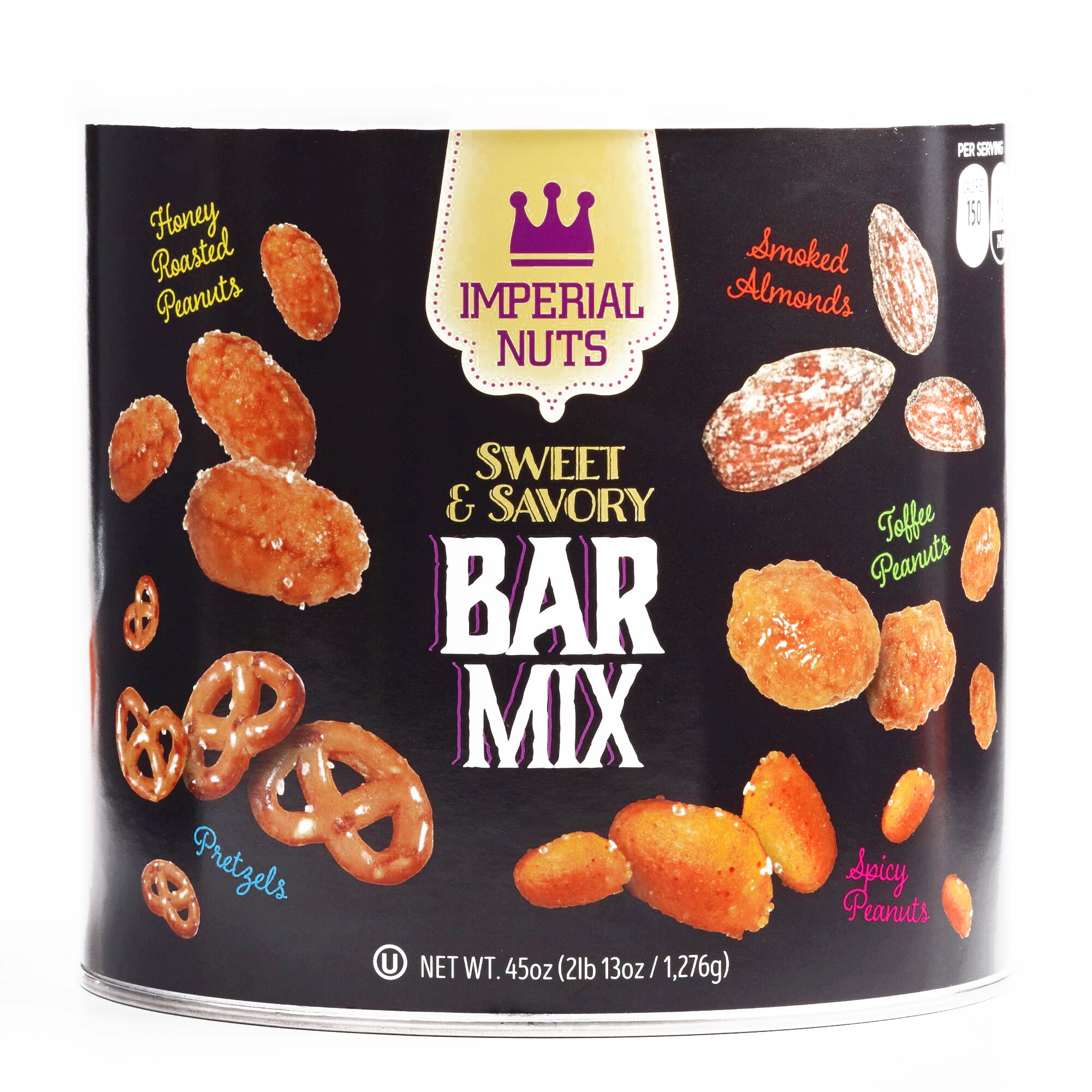 Imperial Nuts Sweet & Savory Bar Mix - Featuring Smoked Almonds ...