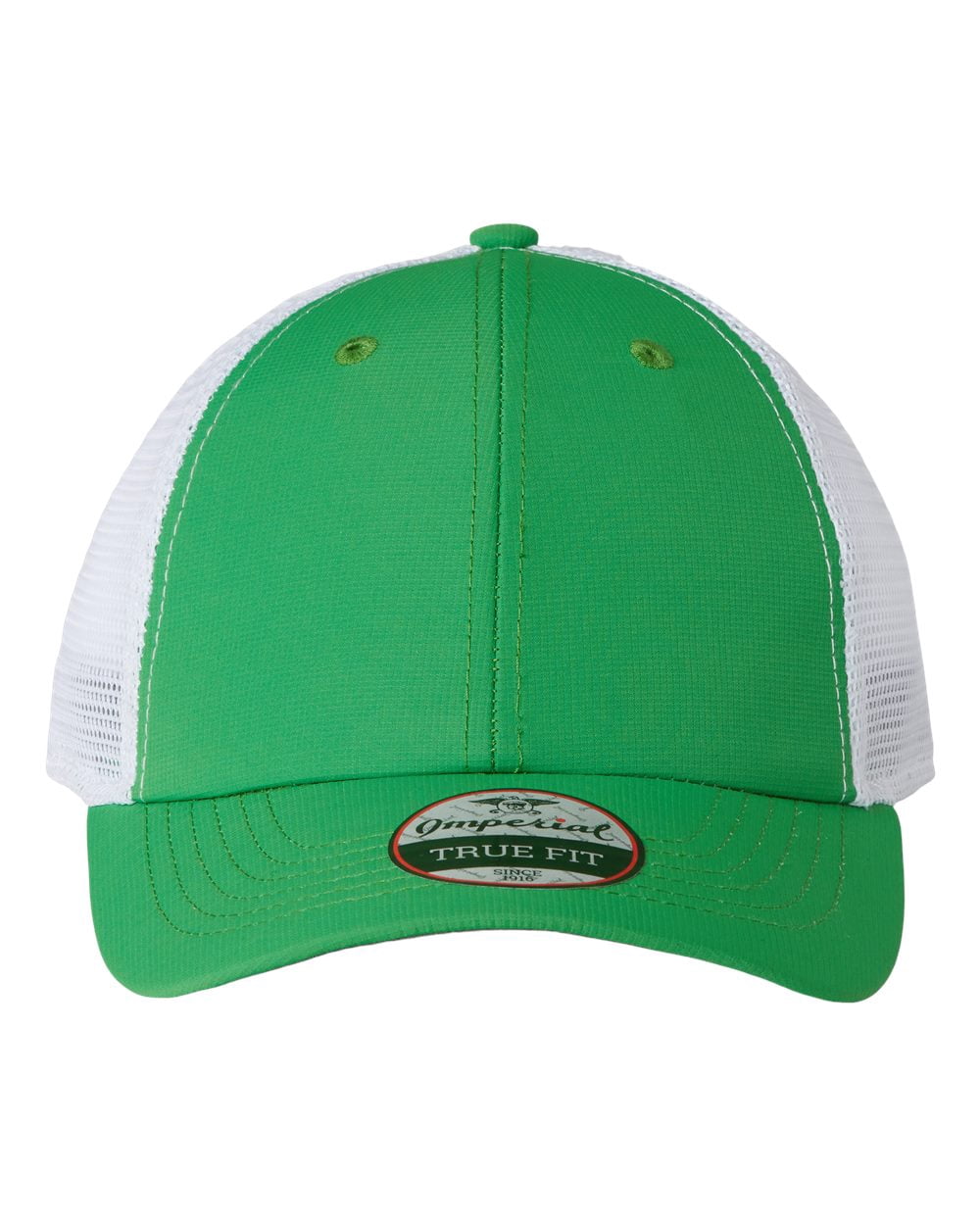 Imperial - The Original Sport Mesh Cap - X210SM - Grass/ White - Size ...
