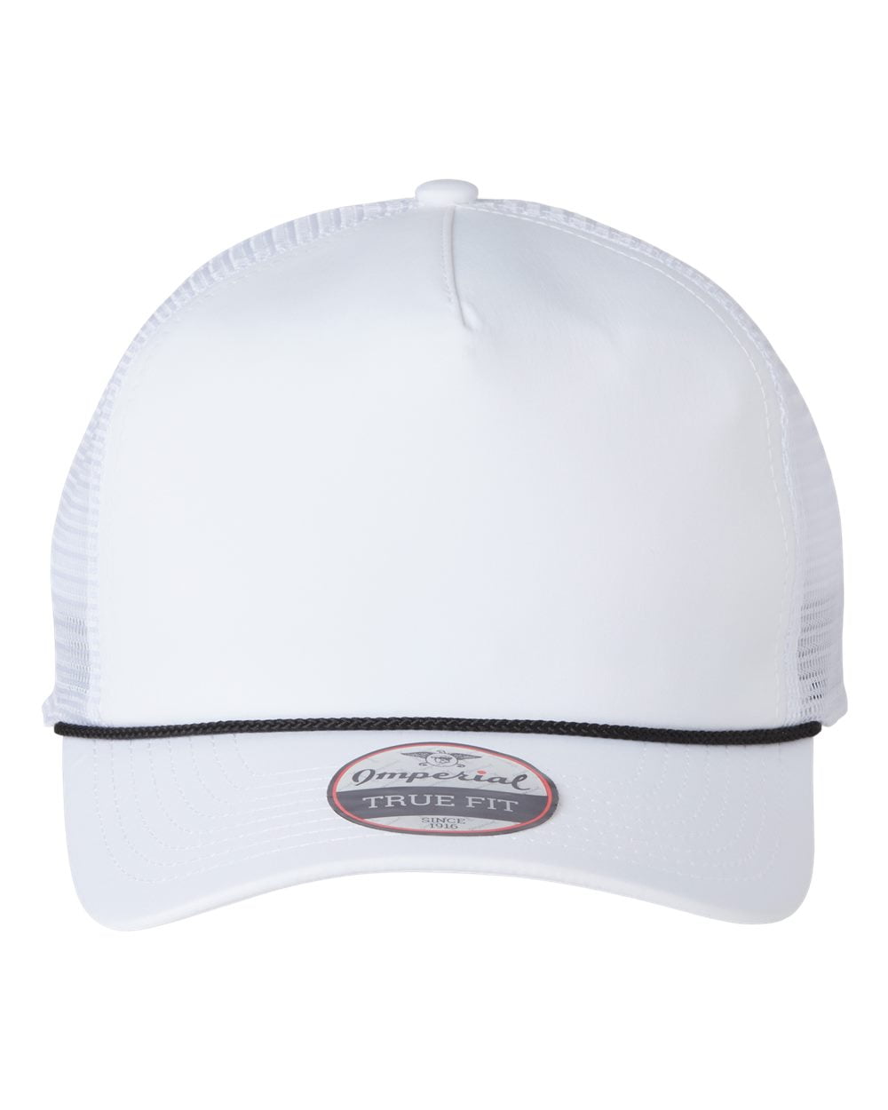 Imperial - The Rabble Rouser Cap - 5055 - White/ White/ Black - Size ...