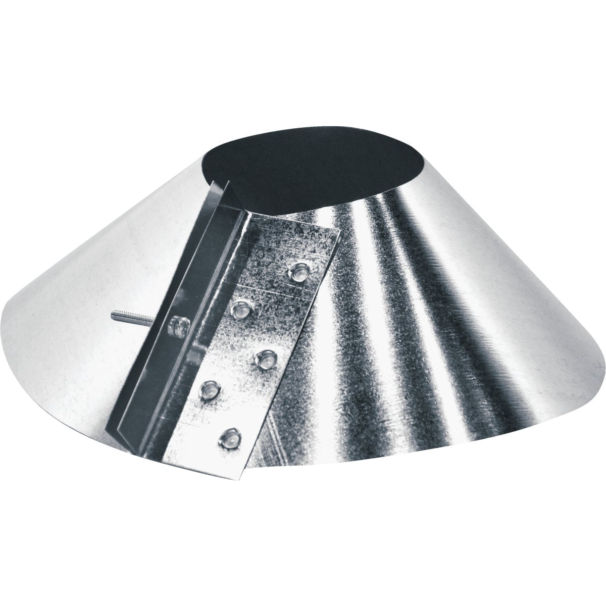 Imperial Manufacturing Group 8 Inch Galvanized Storm Collar - Silver ...