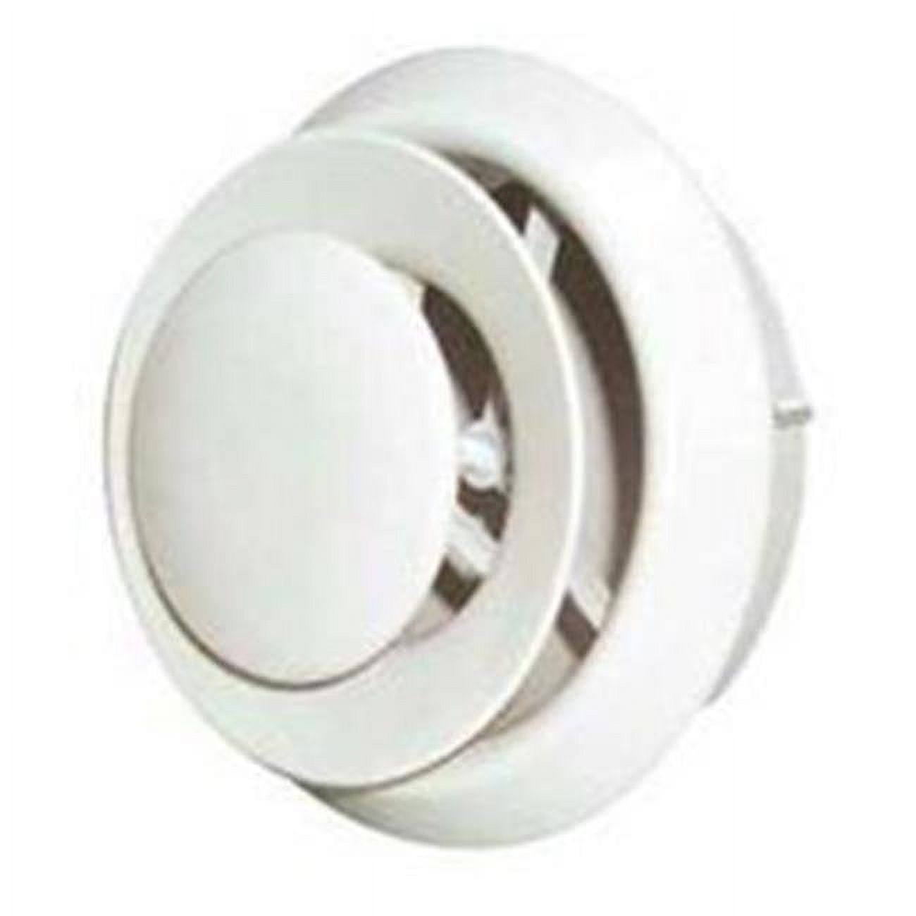 VT0110 Round Air Diffuser, Plastic, 4-5 in Dia, White - Walmart.com