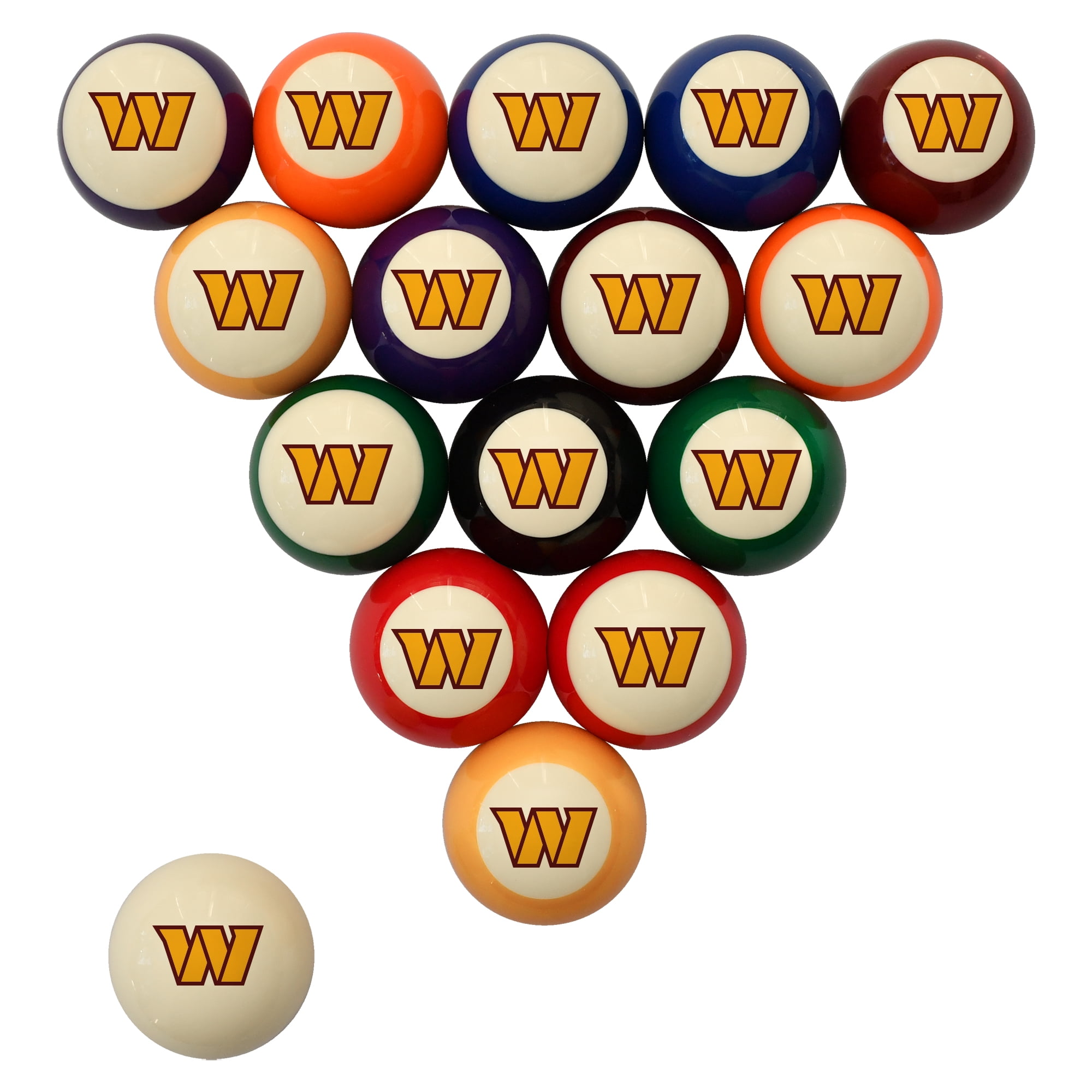 Imperial Washington Commanders Retro Billiard Ball Set - Walmart.com