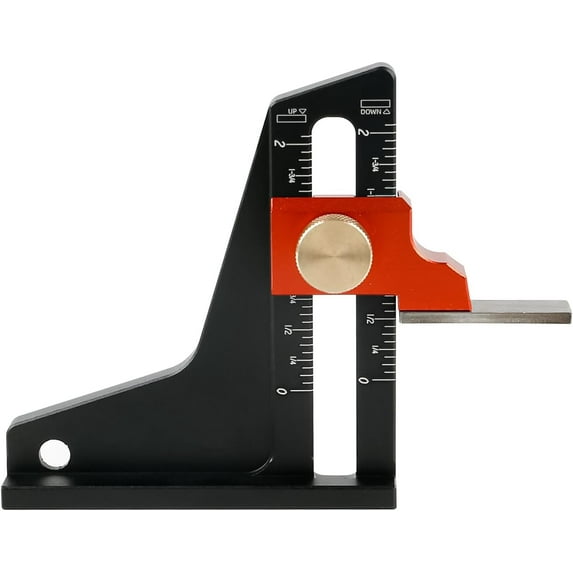 Imperial Woodworking Height Gauge Depth Measurement Tools Aluminum ...