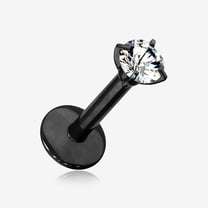 Implant Grade Titanium Golden Prong Gem Sparkle Internally Threaded ...