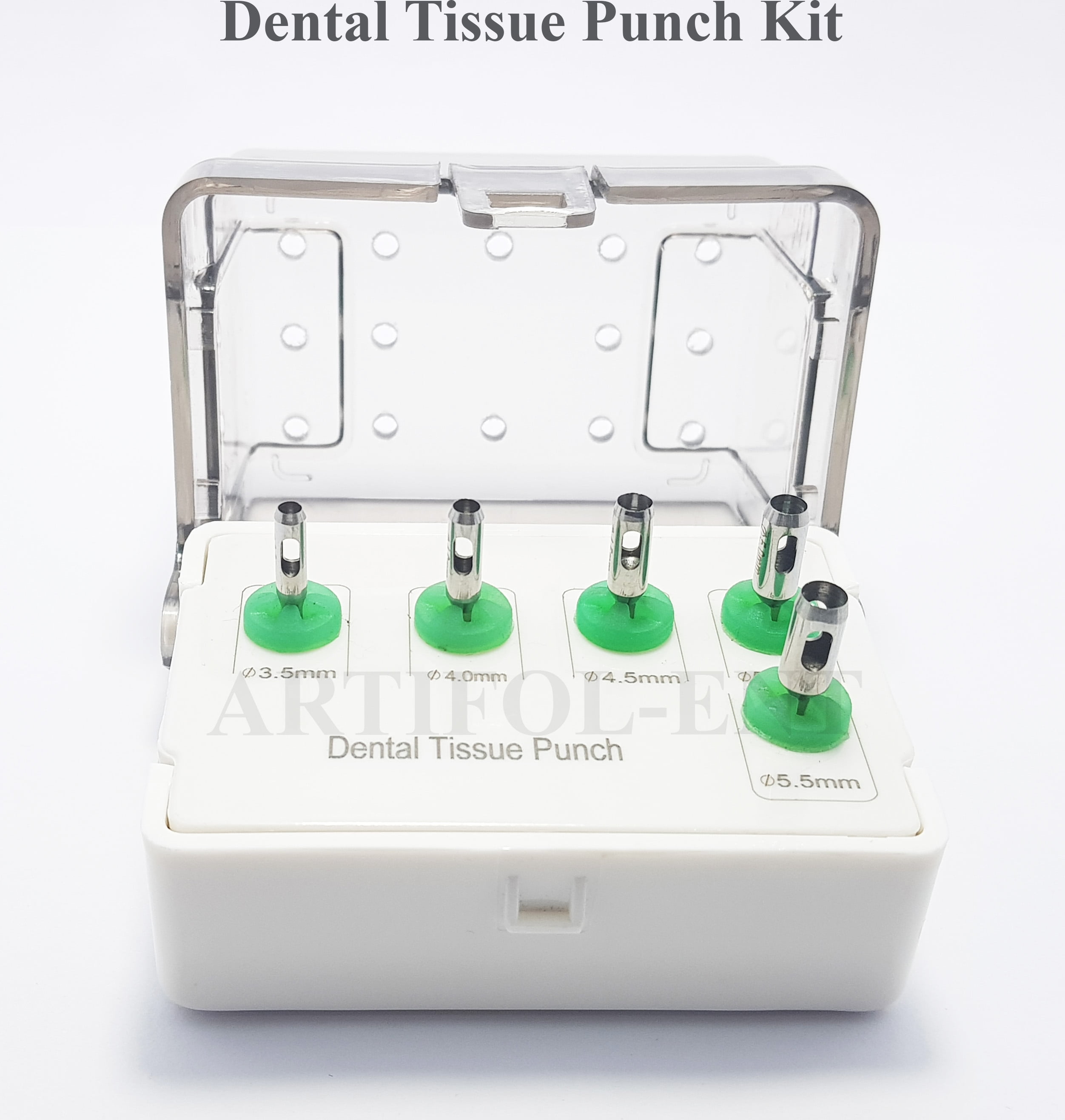 Implant Tissue Punch Kit 5 Pcs Set for Implantation OS1021 - Walmart.com