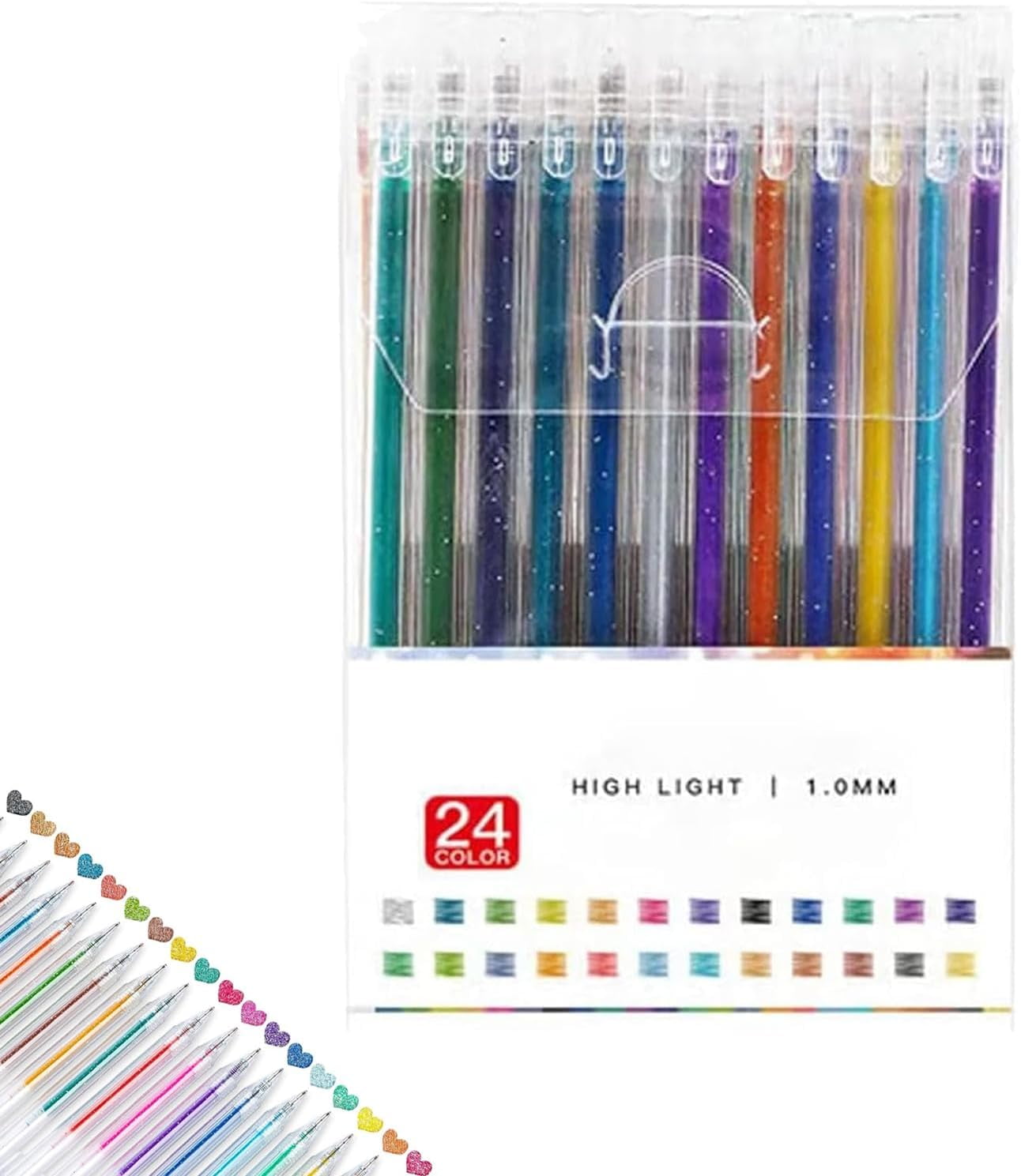 Implementarch Glitter Gel Pen Set, Gettoreach Implementarch Pens ...