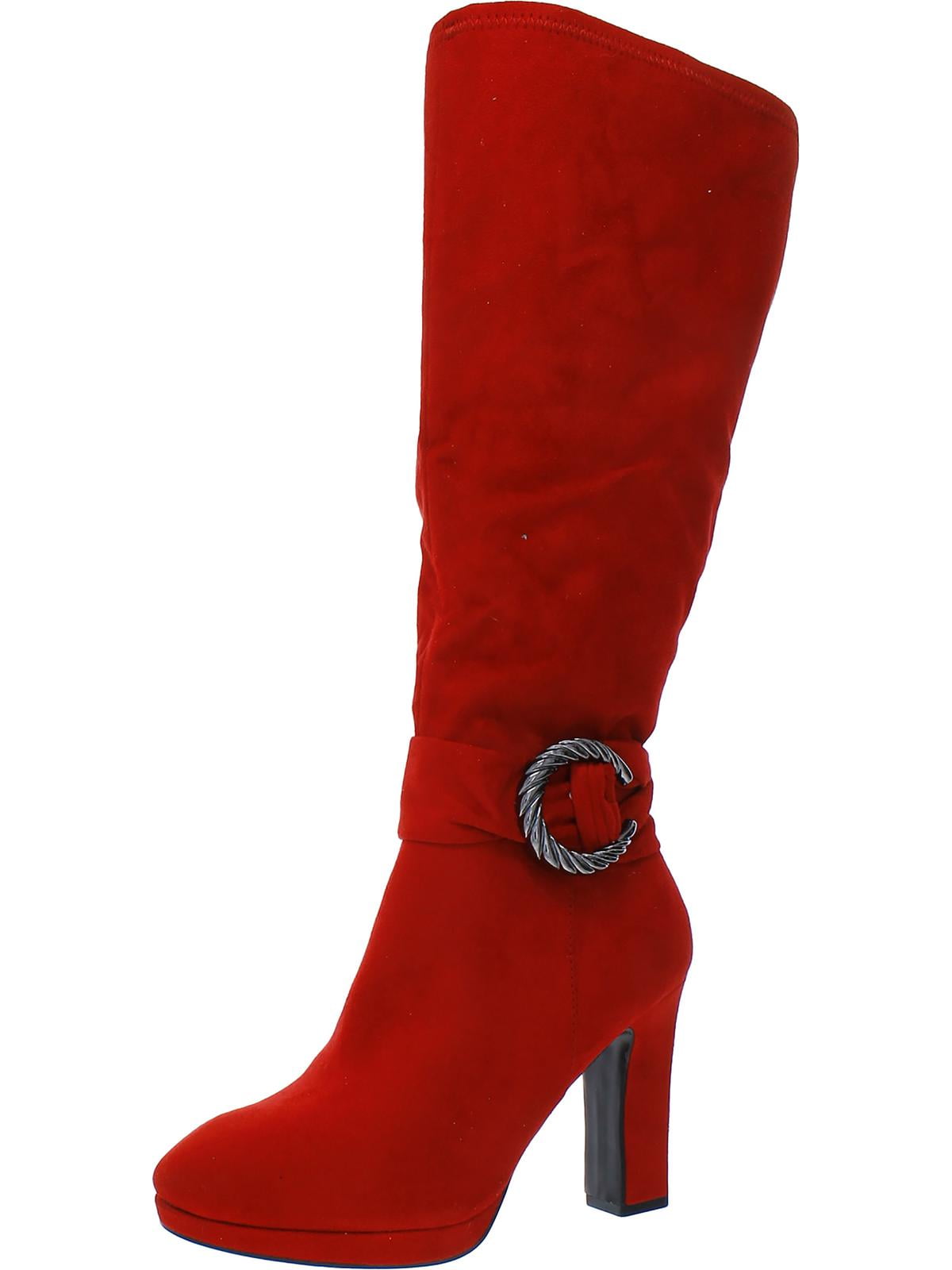 Impo Womens Ovdia Faux Suede Wide Calf Mid-Calf Boots - Walmart.com