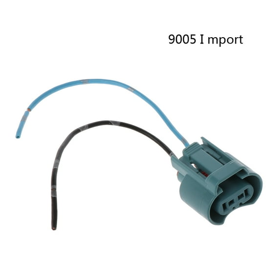 Import 9005 Car Halogen Bulb Socket Power Adapter Plug Connector Wiring ...