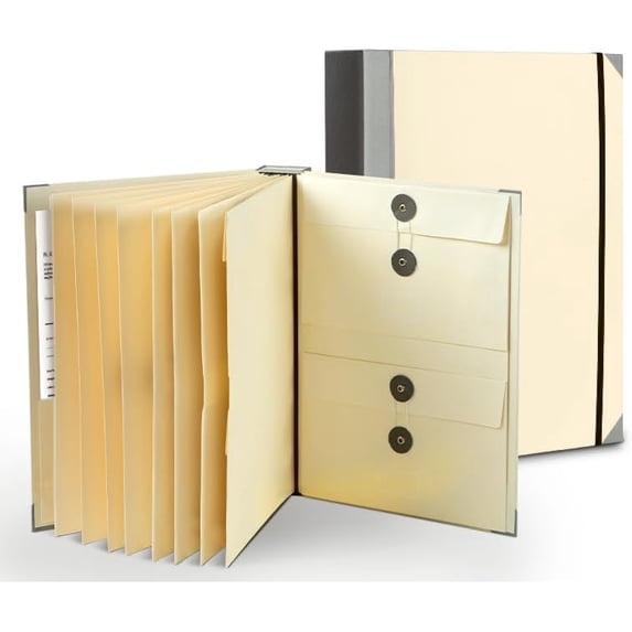 Important Document Organizer,Folders for Documents,Bound Expanding File ...