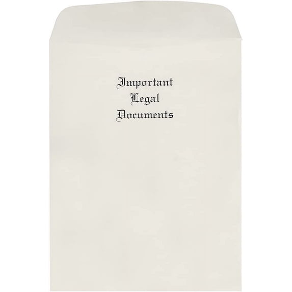 Important Legal Document Envelopes - Walmart.com