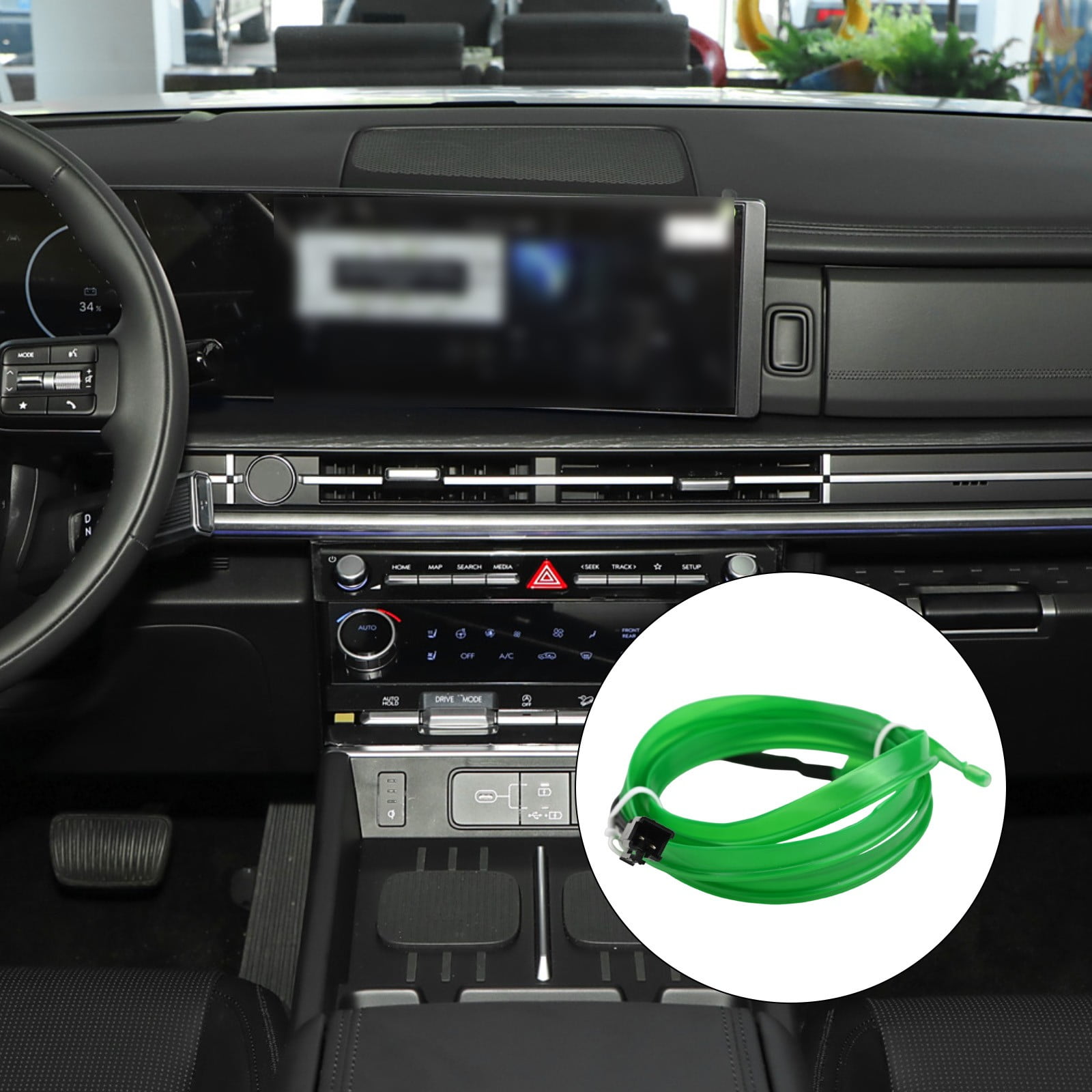 Important Notes Dashboard Decoration Car Interior Lights Car Atmosphere ...