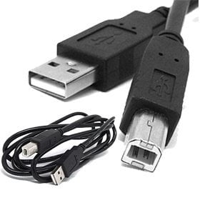Importer520 10-Foot USB 2.0 A to B Cable (Black) - Walmart.com