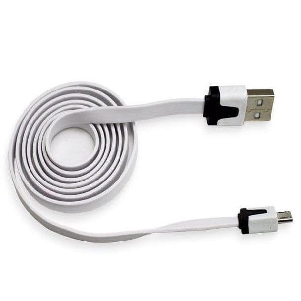 Importer520 White 3m 10 Ft (Extra Long) Micro USB Data Sync Charger ...