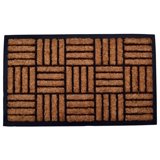Imports Decor Rubber Back Coir Doormat, Basket Weave, 18-Inch by 30 ...