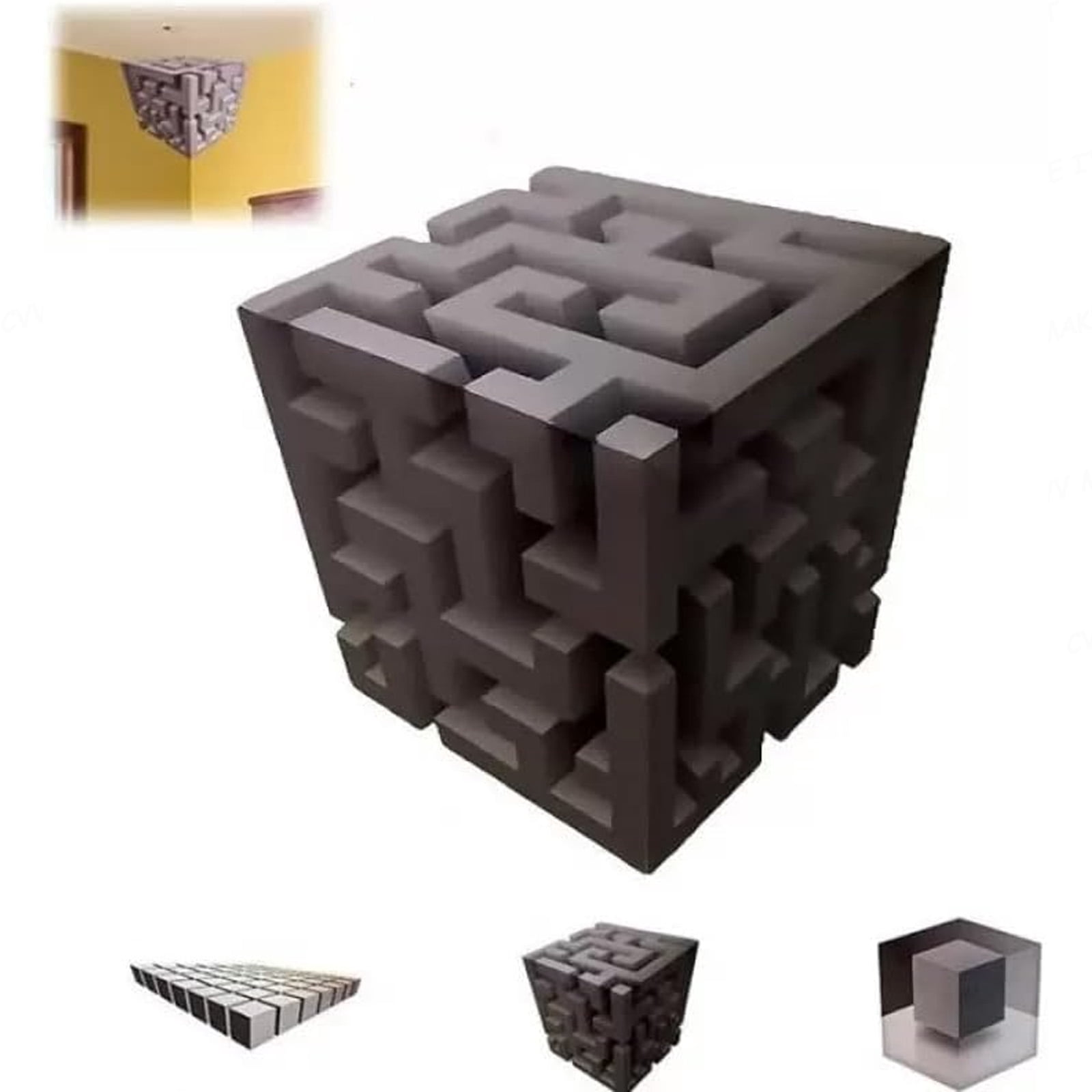 Impossible Corners – Wall Art That Reshapes Reality, 3D Wall Art ...