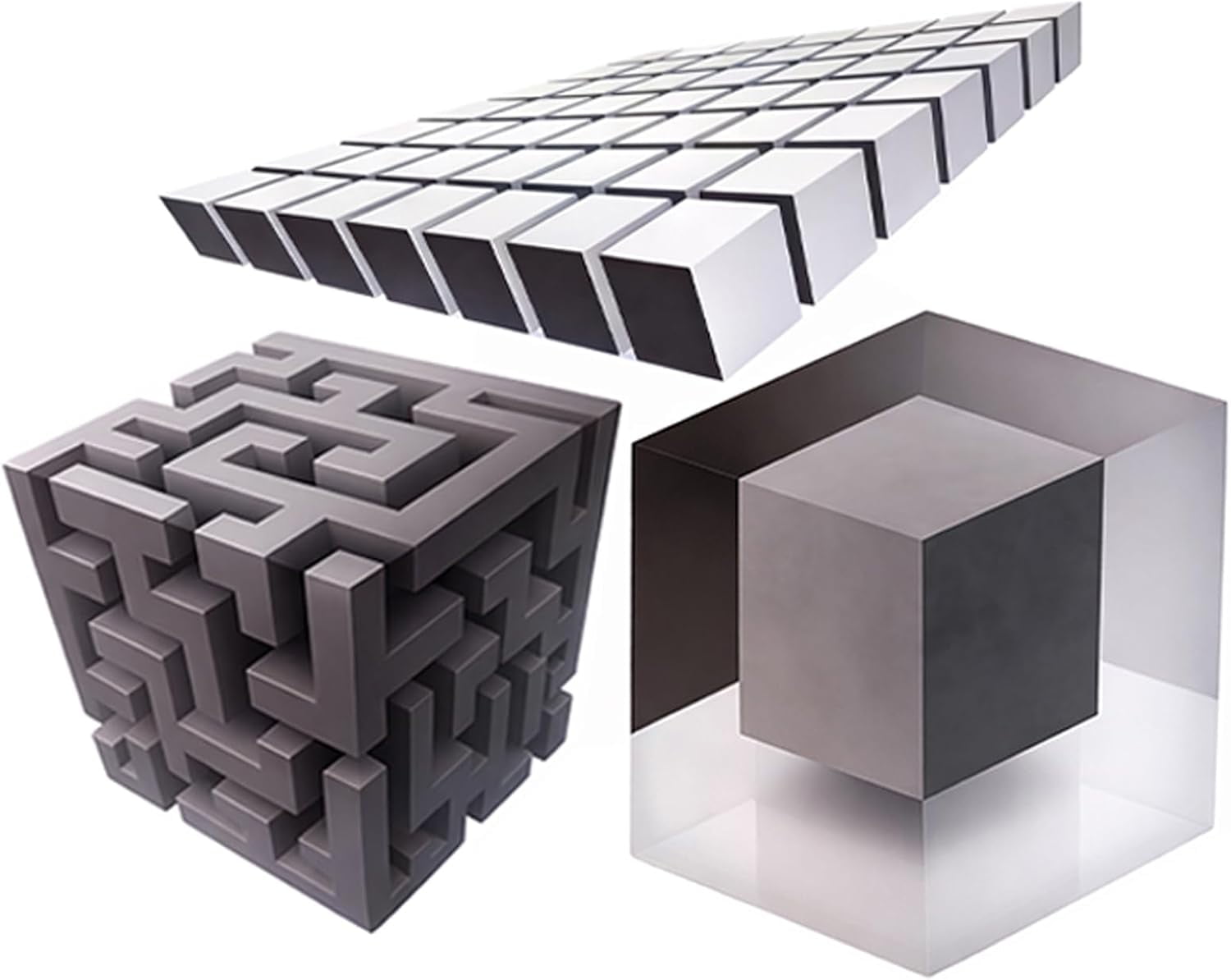 Impossible Corners – Wall Art That Reshapes Reality, Whimsical 3D Wall ...