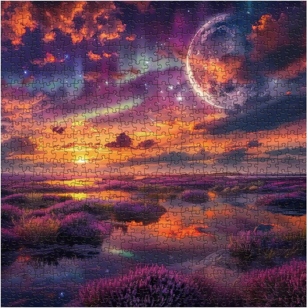 Impossible Landscape Puzzles for Adults 500 Pieces, Hard Mystery Nature ...