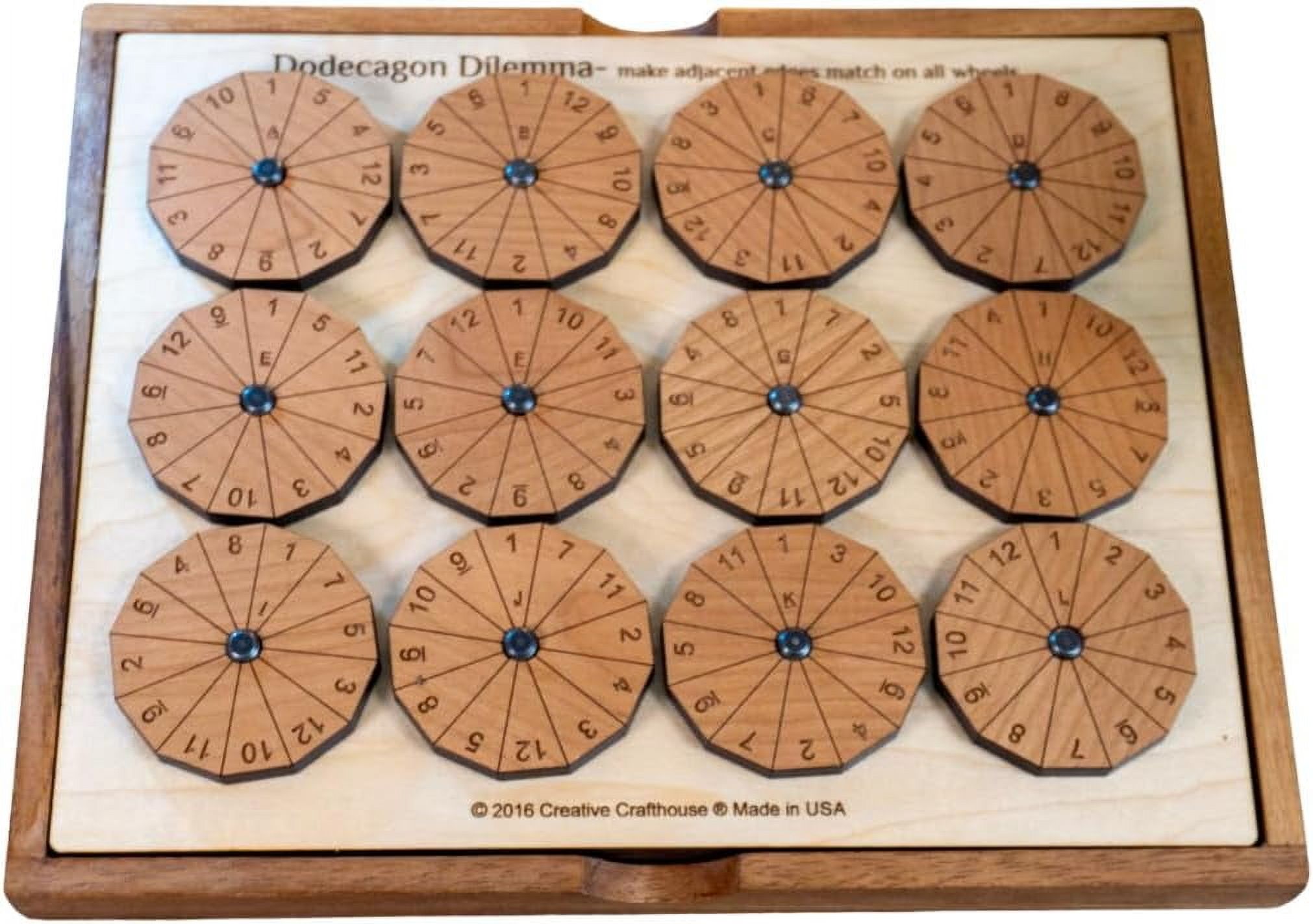 Impossible Math Puzzle | Dodecagon Dilemma | Made in The USA by ...