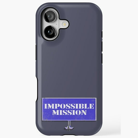 Impossible Mission Distressed Cartoon Illustration Artwork iPhone 17 11 ...