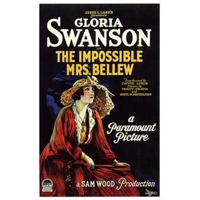 Impossible Mrs Bellew Movie Poster - 11 x 17 in. - Walmart.com