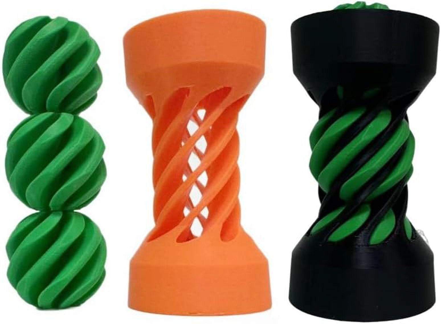 Impossible Pyramid & Cone Spiral Pass-Through 3D Printed Fidget Toy for ...