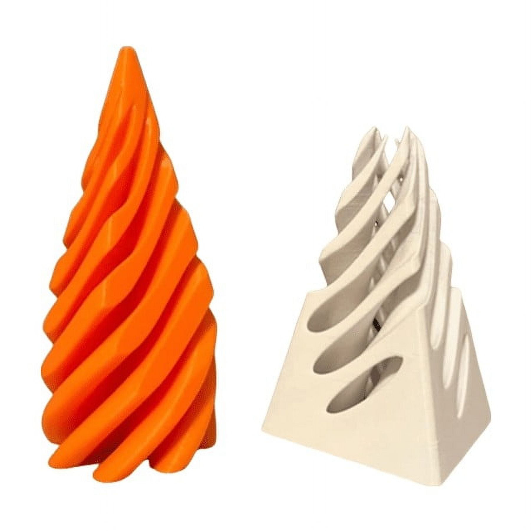 Impossible Pyramid Passthrough, Creative Straight-Through Sculpture, 3D ...