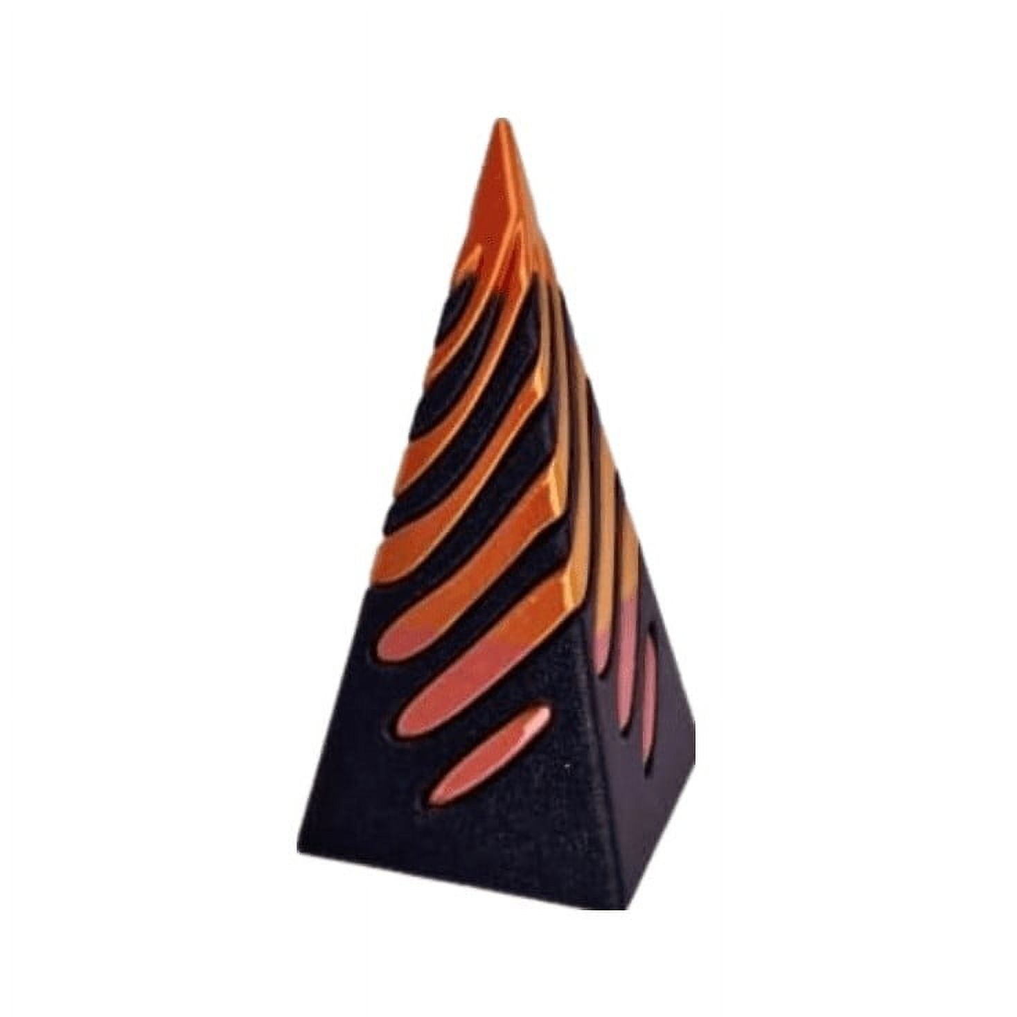 Impossible Pyramid Passthrough Sculpture,3D Printed Spiral Cone Toy ...