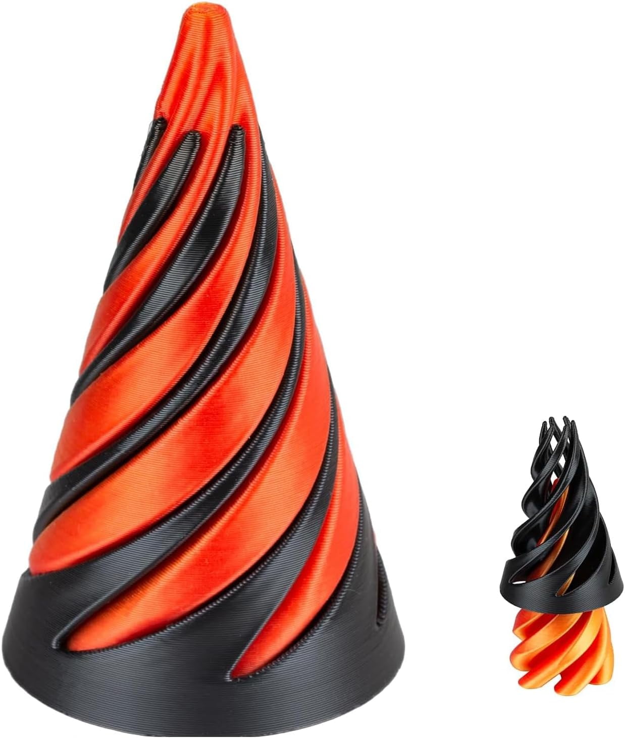 Impossible Pyramid Passthrough Sculpture : Fidget Toy 3D Printed Spiral ...