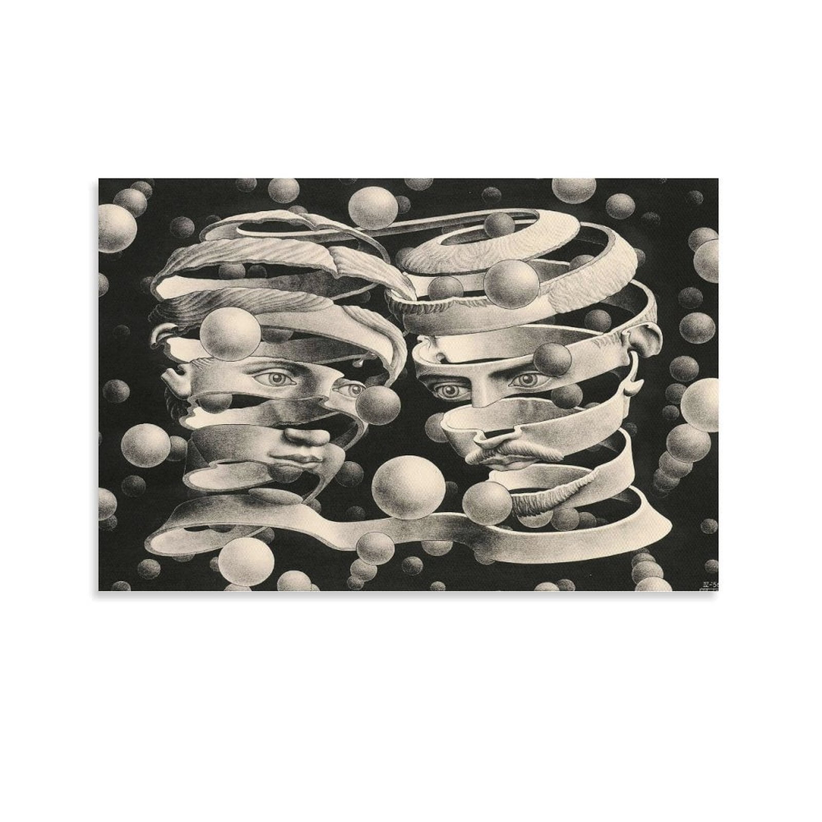 The Impossible Worlds of M.C. Escher Wall Art Poster Artworks Picture ...