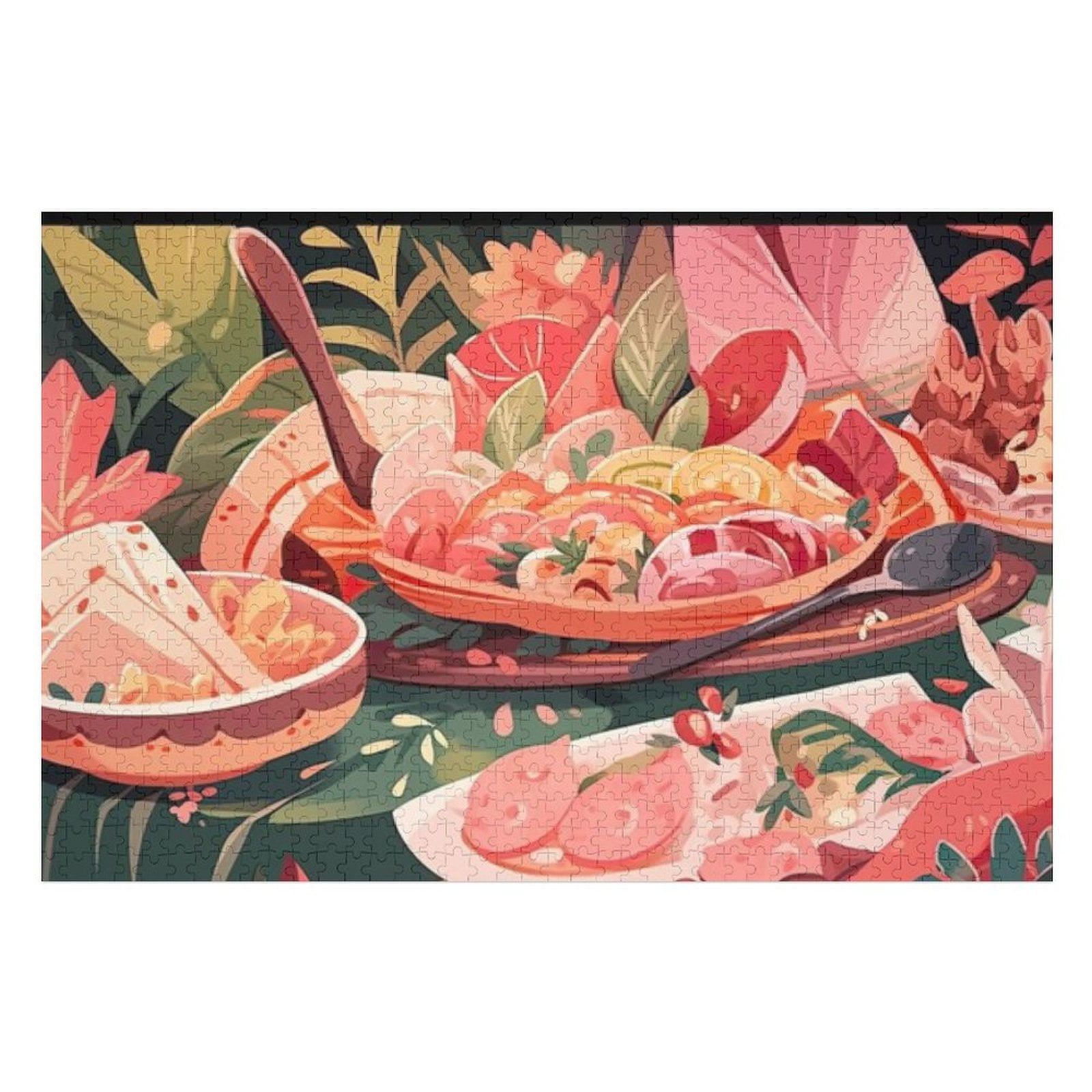 Impossible puzzles for adults，Exotic And Colorful Tropical - Themed ...