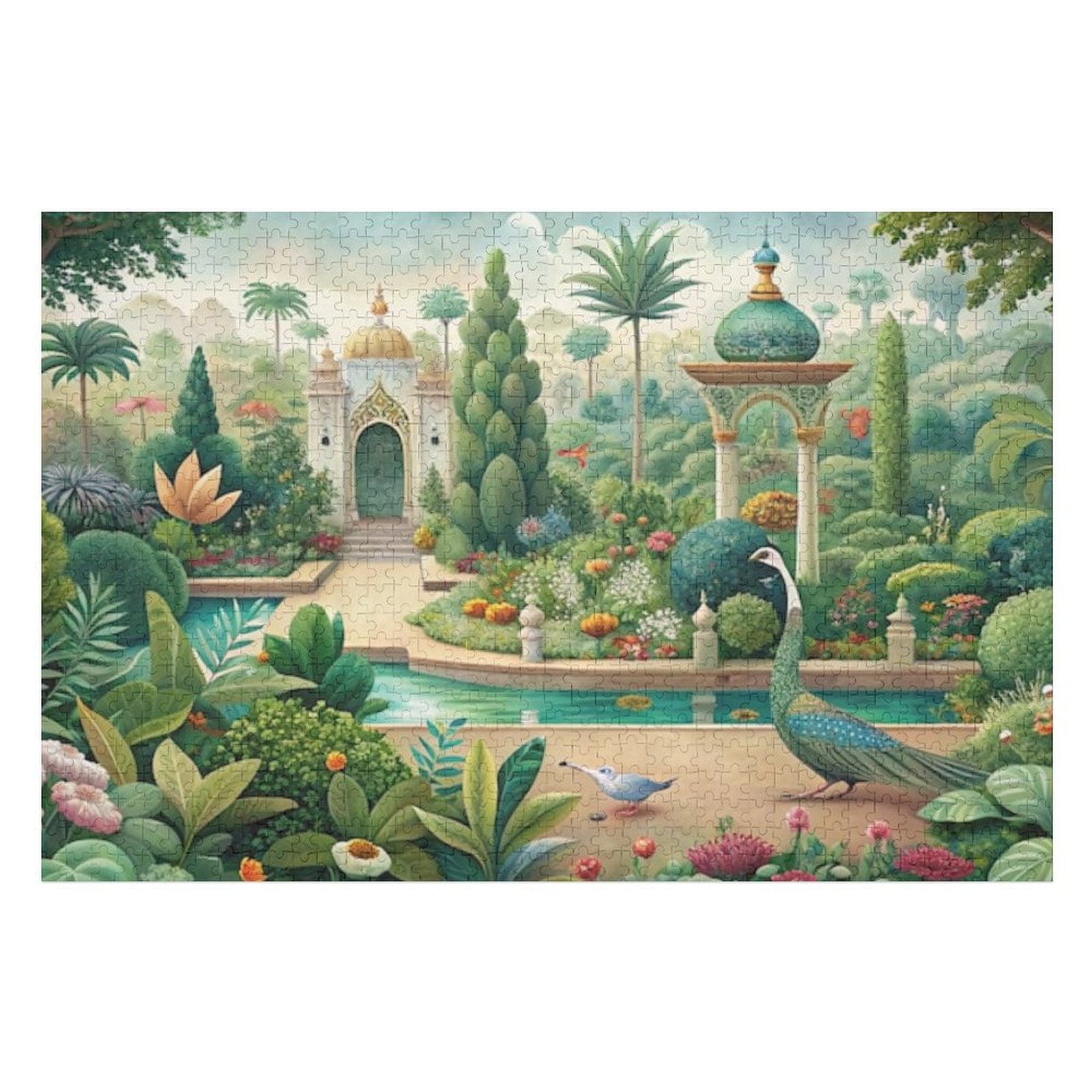 Impossible puzzles for adults，Exotic Paradise A Mughal - Inspired ...
