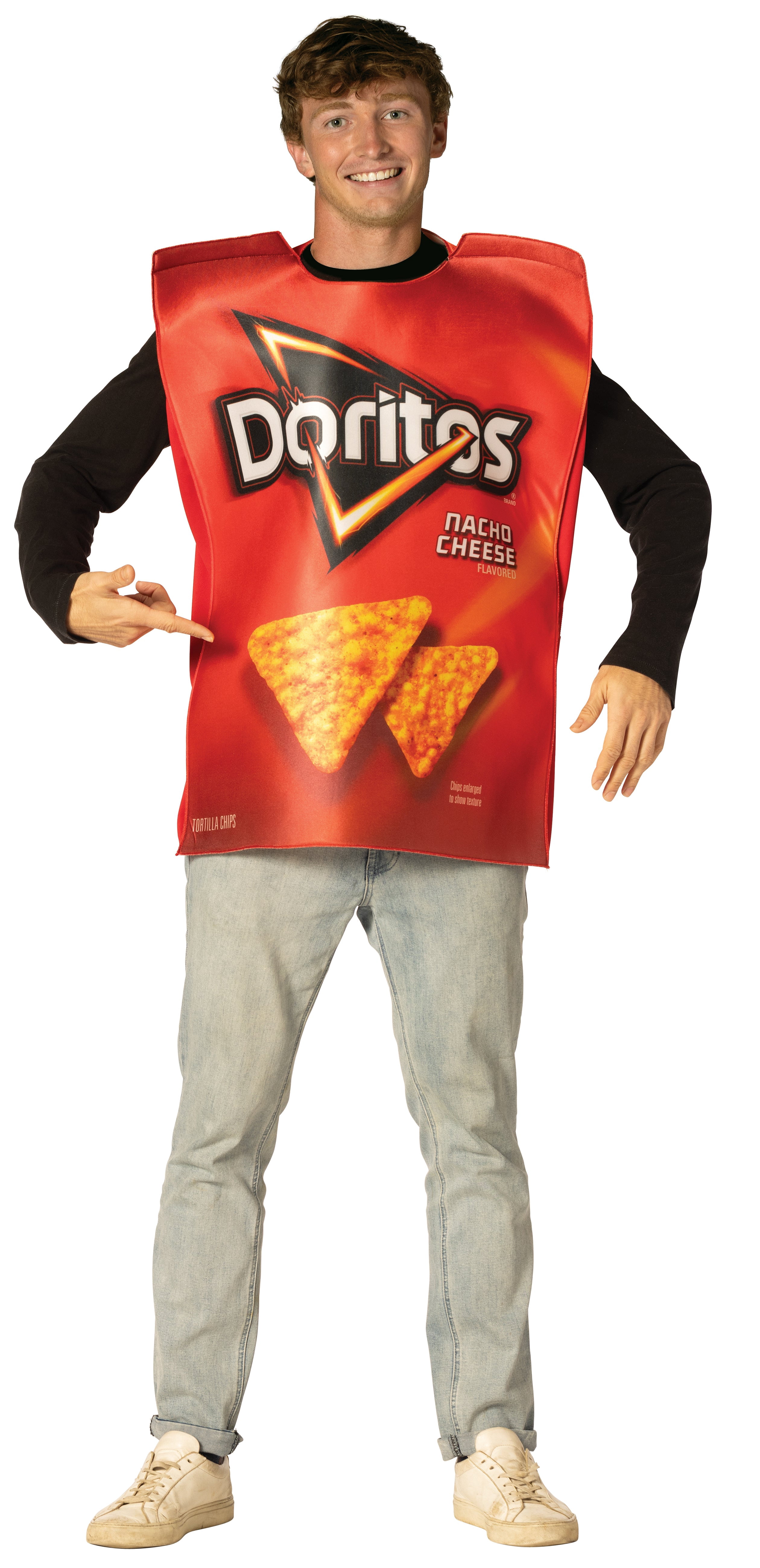 Imposta Costumes Doritos Nacho Cheese Bag Halloween Costume, Red, Teen ...