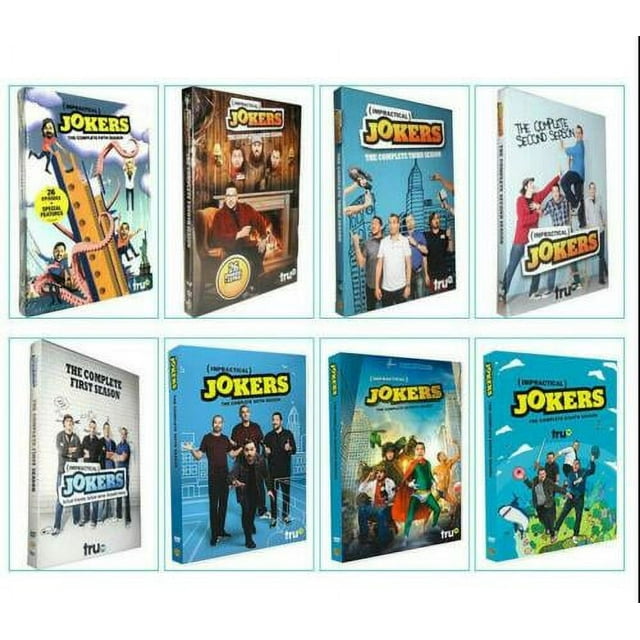 Impractical Jokers: Complete DVD Collection Seasons 1-8 - Walmart.com
